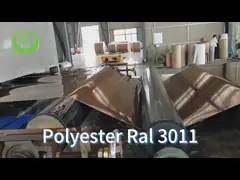 Polyester Ral 3011 aluminum