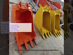Cina Custom High Quality Hydraulic Tilt Excavator Bucket ZX50 ZX60 ZX200-5G Mini Modelli in vendita