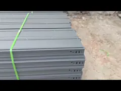 China Powder Coated Flameproof Cable Tray Heavy Duty Impact Resistance Custom Height Support for sale