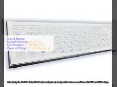 71 キー 産業用膜キーボード 防水 防塵 防爆 キーボード