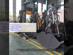 China Excavator Buckets Clamshell Bucket Crane Hydraulic Clamshell Grab Shell Bucket for Excavator for sale