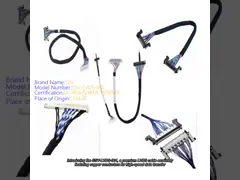 Wire Harness Manufacturer Top- Copper Conductor LVDS Cable Assembly for Speed Data Transfer
