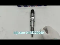 Diesel Spare Parts Common Rail Fuel Injector 0445120040 for Bosch Doosan DX300