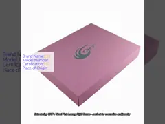 Unboxing Wow! Pink Luxury Rigid Boxes for Cosmetics/Jewelry Shatter-Proof, Foam Insert Ready | Free Design Proof