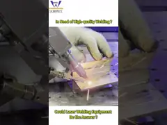 Lightweight Handheld Single Wobble Laser Welding Machine For 4mm Aluminum Welding