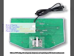 Silicon Rubber Mini Industrial Keyboard F9 IP67 Lightweight 390g