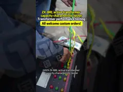 ZX-BRL 750V 100A Tester de parâmetros de perda de capacidade de transformador de alta precisão