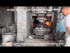 wheels forging with mould