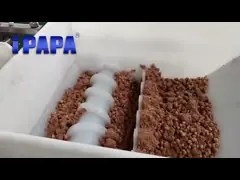 linea di produzione di taglio di proteine a barra automatica completa per il cliente indiano