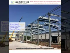 High Stander Professional Design Prefab Workshop Steel Structure Building Workshop Structural Steel Workshop Warehouse