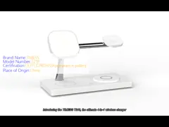 China T218 2025 Latest 15W/10W Wireless Fast Charger with Apple Watch 3W Charging Stand for Samsung and Apple Phones for sale