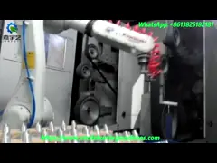 Smalzaggio automatico robotico di maniglie di porte in lega di zinco