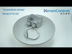Dustproof IP65 Room Temperature Sensor Monitor 2 Wire Connection