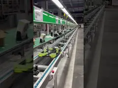 Dispositivo per cartoni di semiconduttori a catena di trasporto a doppia velocità orizzontale