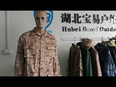 China Tactical BDU Military Uniform Camouflage Combat Uniform 65 Polyester 35 Cotton Blend for sale