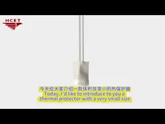 China HCET S01/S06 Precision Windings Motor Thermal Protection Switch 8A Round Temperature Sensor for sale