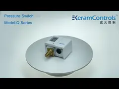 SPDT Adjustable Pressure Switch For Fluorinated Refrigerant