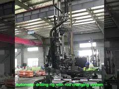 Integrated Hydraulic DTH Drill Rig Mining Equipment Automatic Borehole Drilling Rig