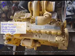 Performance 4-stroke CAT 3306 Internal Combustion Engine Diesel Generator Parts
