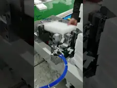 Filter element corner and edge cutting machine