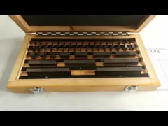 China 38Pcs Steel Metric Rectangular Gauge Blocks With Grade 1 For Precision Dimension Marking for sale
