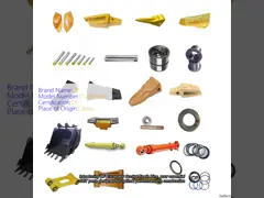 China Excavator Bucket Teeth Pins GET Parts Casting Forging Construction Machine Durable for sale