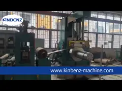 600mm Width Metal Coil Slitter 0.2mm-2.0mm Thickness HR Slitting Line
