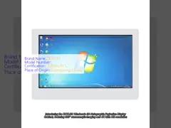 China 32 inch touch screen transparent lcd display price box for jewelry show for sale