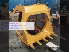 China High Quality Excavator Screening Bucket for All Types of Excavators Ground Engaging Tools for sale