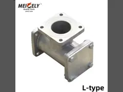 중국 고품질의 L형 필터 티 밸브 물 탱크 트럭 DN65/80 판매용