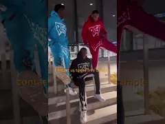 custom flare sweatpants and hoodieset