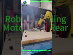 Robotic Grinding Project for Aluminum Motorcycle Rear Frame – Parting Line Removal