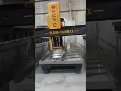 Επαγγελματική μηχανή κοπής και φρένασης γραμμικής διαστολής με διπλό δοκάρι με έλεγχο CNC