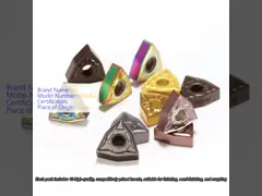 China WNMG080404-PM CNC Turning Insert for Steel Parts Below 45° - KM Brand Metal Lathe Blade for sale