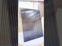 Waterproof Polycarbonate Roof Frosted Crystal Polycarbonate Sheet Twin Wall Polycarbonate Hollow She