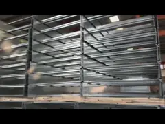 China Heavy Duty Steel Cable Ladder Tray Weather And Fire Resistant for sale