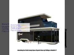 China Prefab Luxury Space Capsule House / Container Capsule Hotel 11.5m for sale