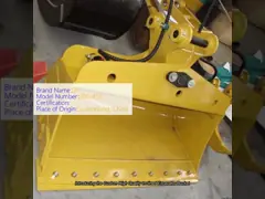 Custom High Quality Inclined Excavator Bucket Universal Fit 30+ Models Engineering Parts