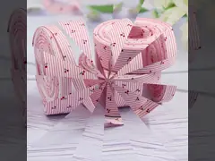China Cherry striped ribbon, pressed cloth strip, woven belt, bow tie, pet leash, collar, gift packaging, cloth ribbon for sale