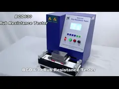 China BGD 630 50W Rub Resistance Tester Ink Decolorization Testing Machine Ink Abrasion Tester for sale