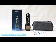 15 ans d'usine gratuit OEM IPX7 étanche Portable Dental Water Jet Dent Water Flosser Oral Irrigator Pour le voyage à la maison