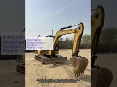 China Used Caterpillar 306D Mini Excavator Compact Digger Reliable Second Hand For Sale for sale
