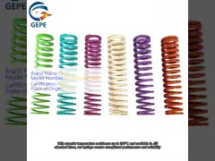 55CrSi Light Green Mold Spring High Strength Flat Rectangular Compression Spring