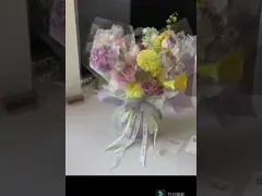 China Flower Love, People's Day, small lace, cellophane, lace border, waterbag, flower paper, flower shop, popular bouquet packaging material for sale