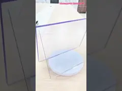 Great Impact Resistance Uv Coating clear Polycarbonate Solid Sheet