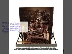 China 1:50 Scale Caterpillar D11T Bulldozer Model Exclusive Limited Edition With Copper Finish for sale