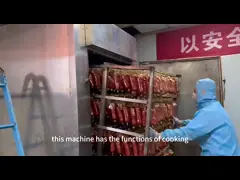China Commercial Scale Electric Oven Smoker For Sausage And Meat Smoking Operations for sale