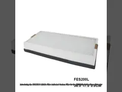 KNOKOO Middle Filter Activated Carbon Filter for FES200L Solder Fume Extractor