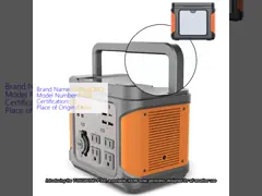 야외 휴대용 300W 태양 발전기 내장 MPPT 컨트롤러 모든 날씨 사용