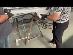 China 1.95kg Galvanized Steel Earthquake Cross Brace Seismic Bracing Ductwork Fireproof  Anti Seismic Support for sale